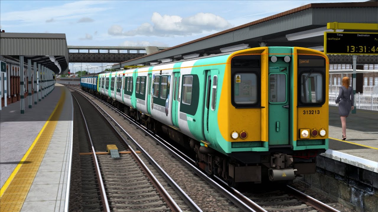 Train Simulator | AP/W Class 313 | 1Z33 12:59 Littlehampton - Three ...