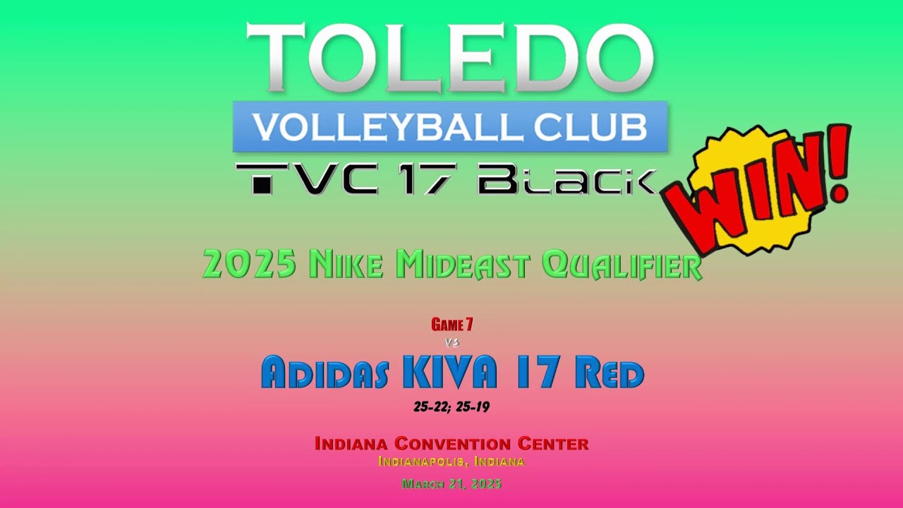 TVC 17 Black defeated Adidas Kiva 17 Red in Game 7 at the 2025 @nike ...