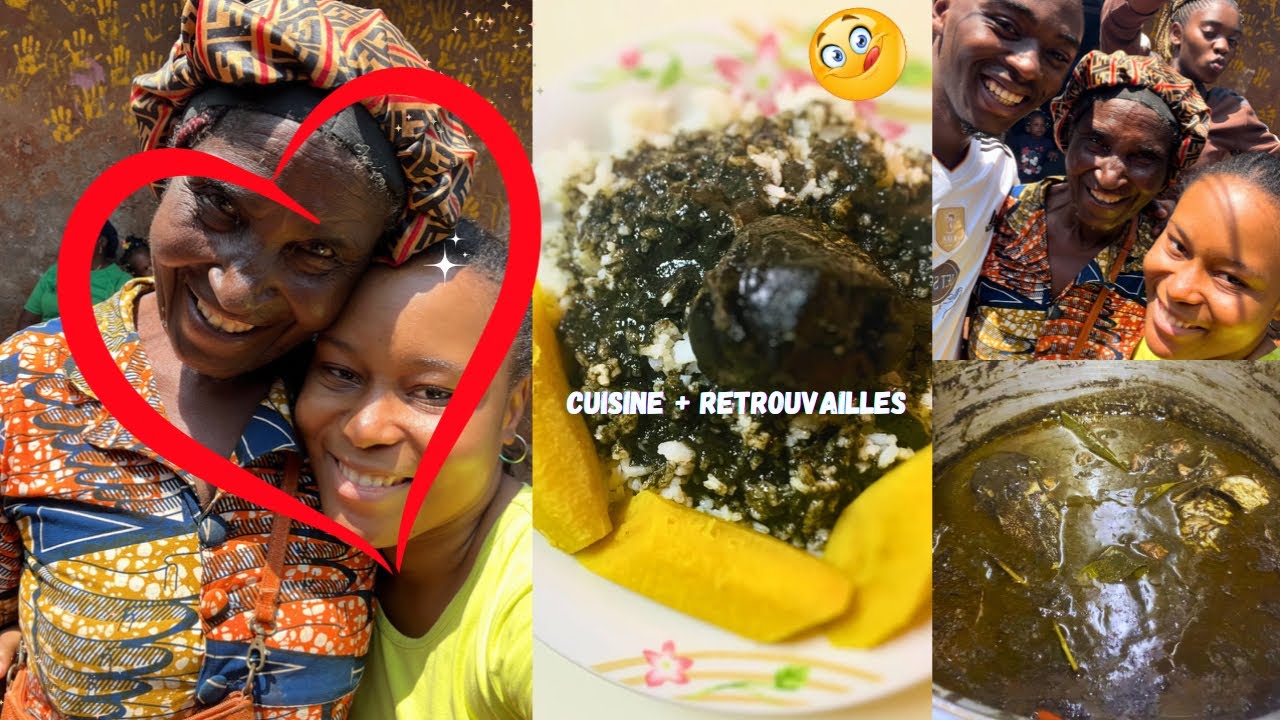 VLOG| JE CUISINE LE MBONGO POUR LA VENUE DE MA GRAND-MÈRE🥰 + petites ...