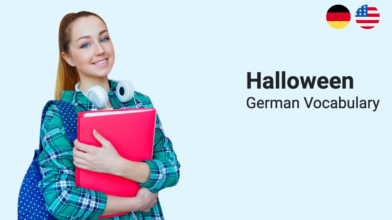 Halloween Vocabulary in German [23 words] - YouTube