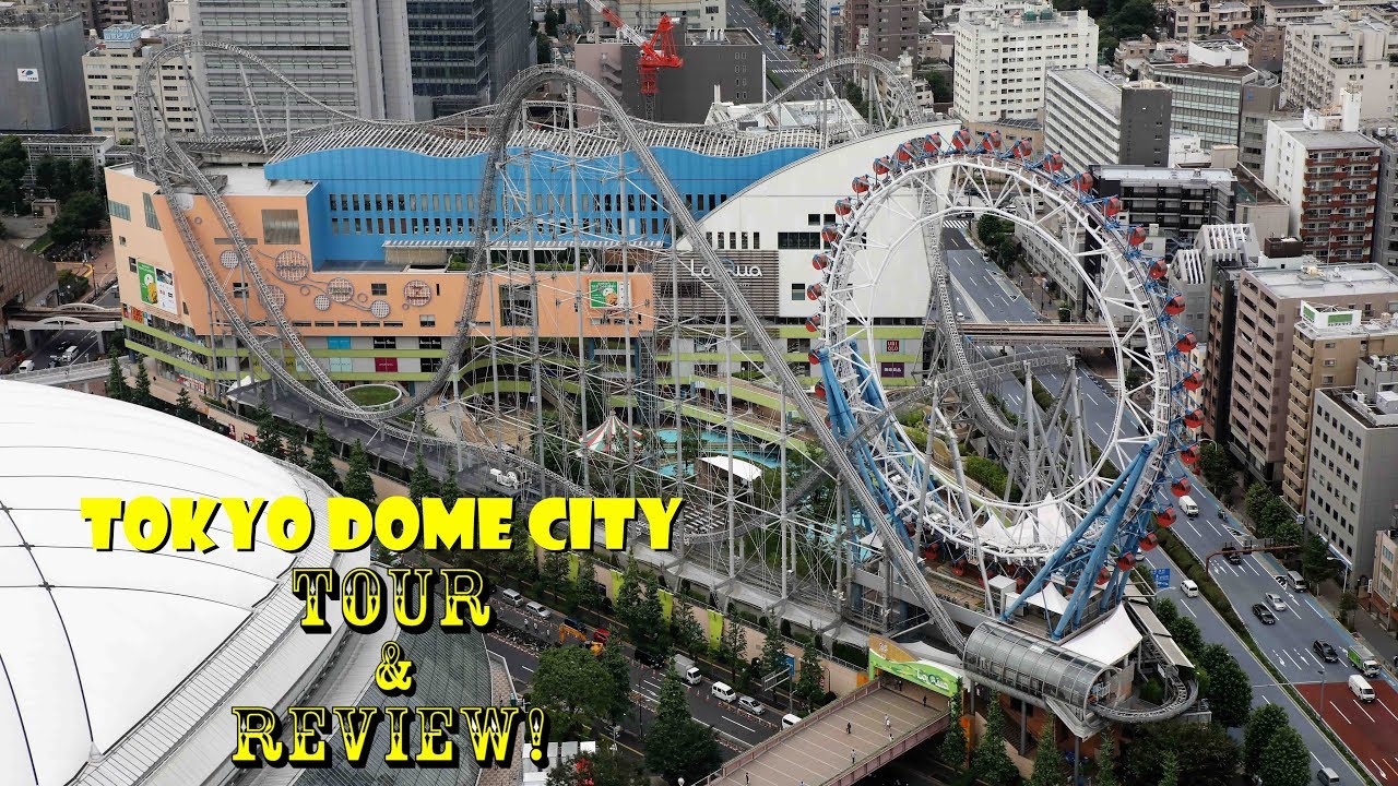 Tokyo Dome City Tour & Review Featuring: Thunder Dolphin! - YouTube