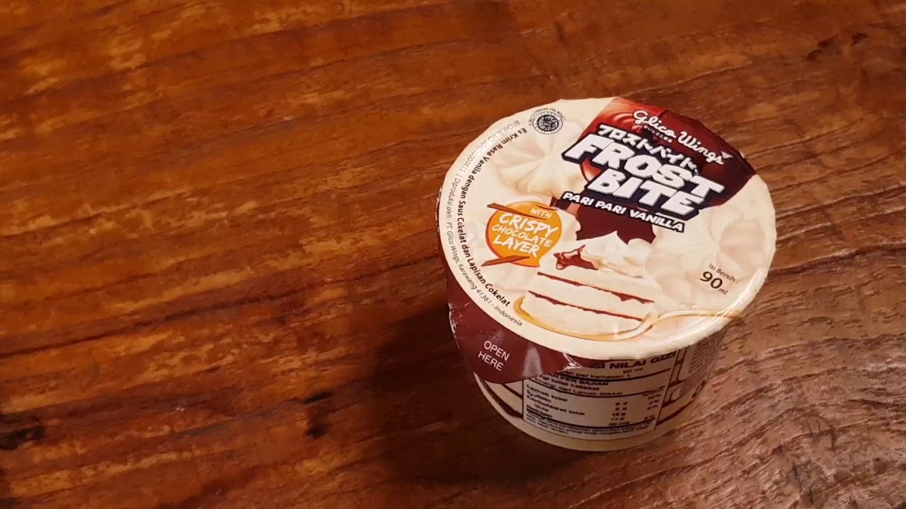 ASMR : Frost Bite Ice Cream - Pari Pari Vanilla - YouTube