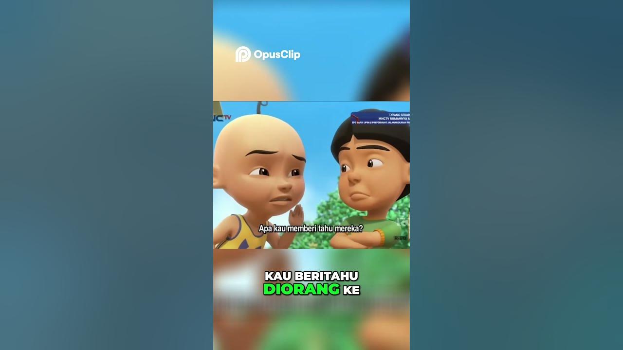 upin & ipin ingin menjadi penghibur jalanan - YouTube