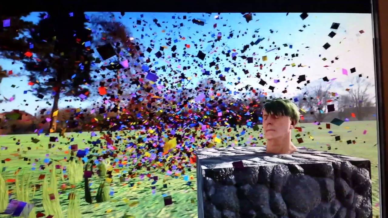 Unity glitter bomb particle effect - YouTube