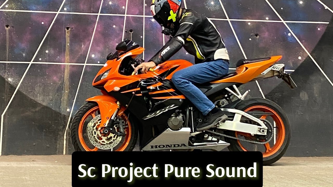 SC PROJECT EXHAUST🔥 HONDA CBR SOUND AND RIDE - YouTube