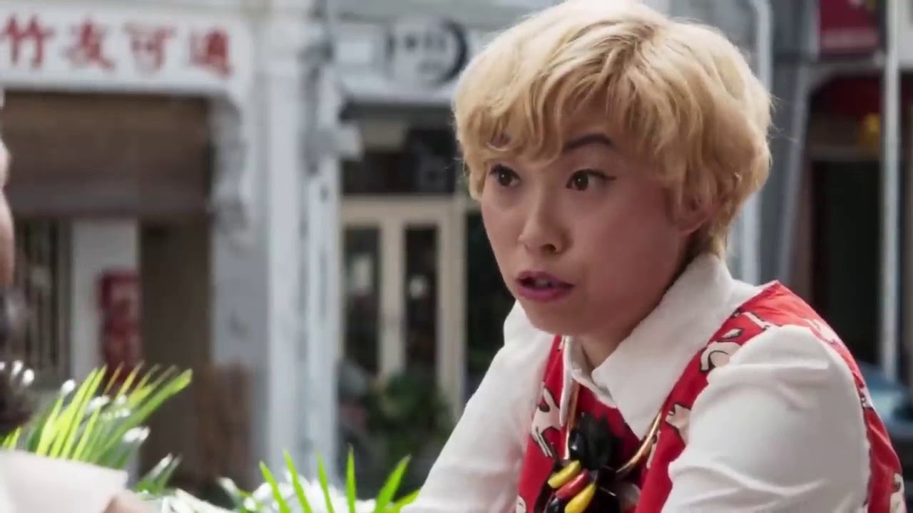 Crazy rich asians rachel chu and peik lin goh scenes bok kob bitch ...