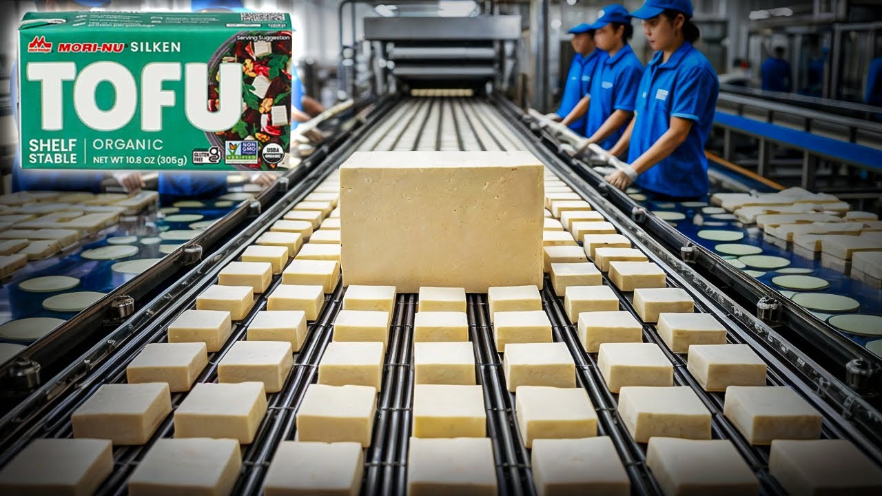 DISCOVER the Secrets of How TOFU and WASABI are Made in a Factory ...