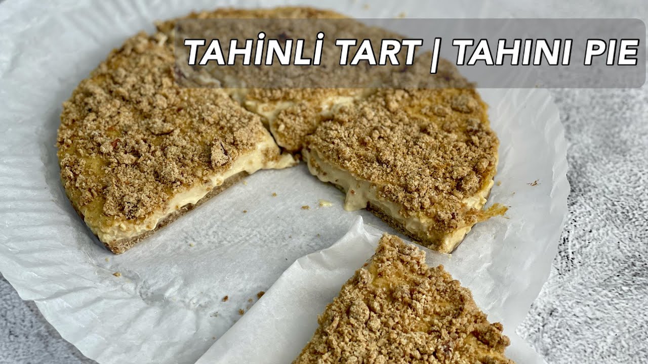 TAHİNLİ TART | HEALTHY TAHINI PIE - YouTube