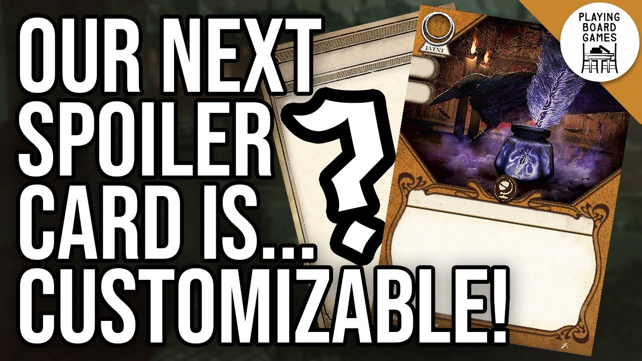 This Scarlet Keys spoiler is a little... customizable... (Arkham Horror ...