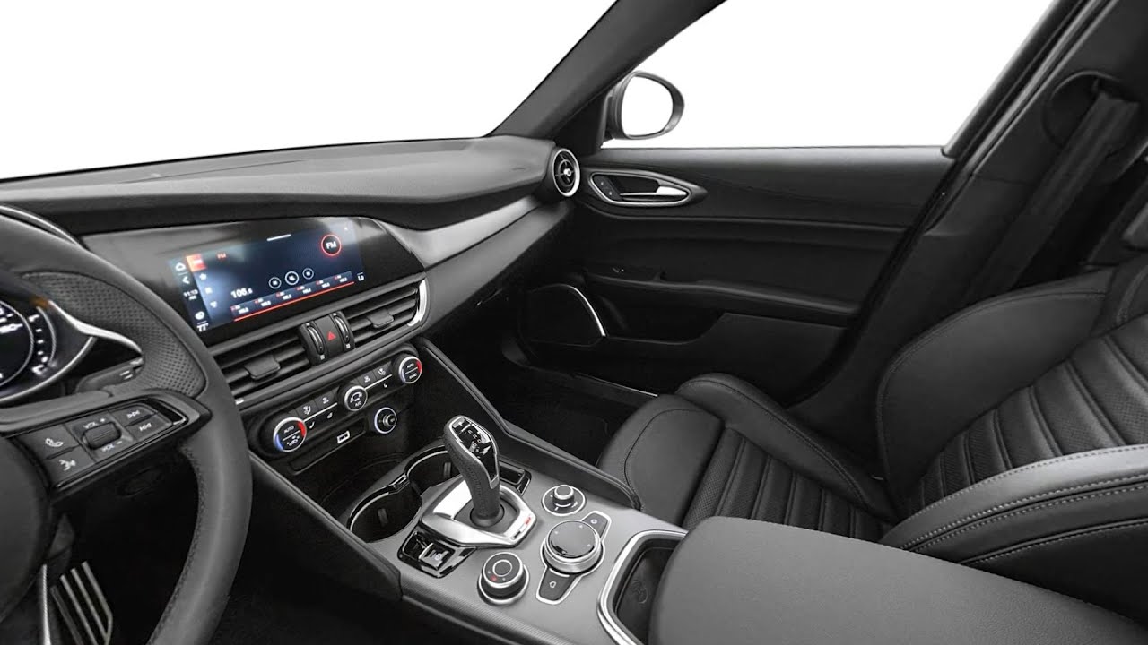 2020 Alfa Romeo Giulia Ti Sport Interior & Exterior Details - YouTube