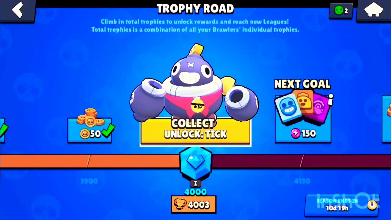 Tick unlocking and gameplay 4000+ trophies - YouTube