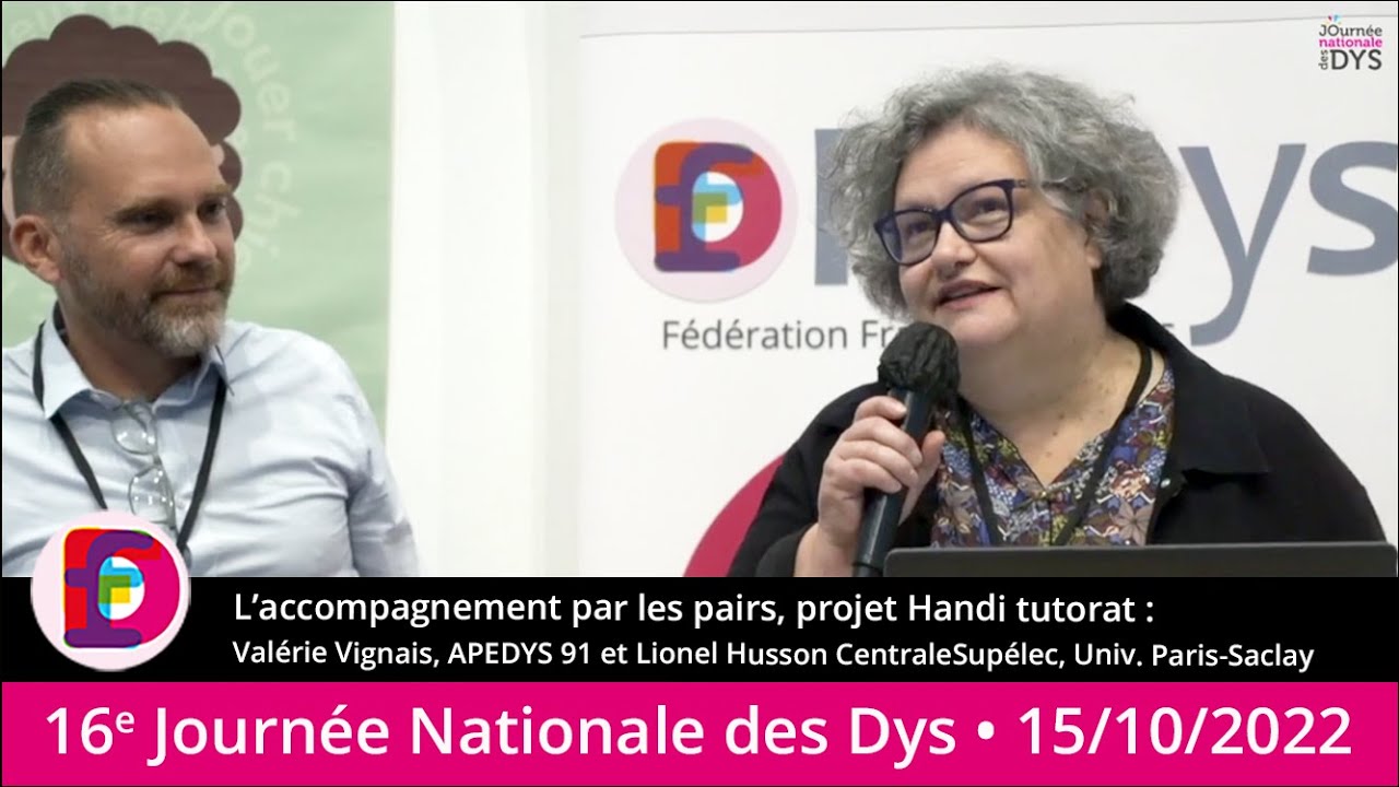 16e Journée Nationale des Dys - Projet Handi tutorat - YouTube