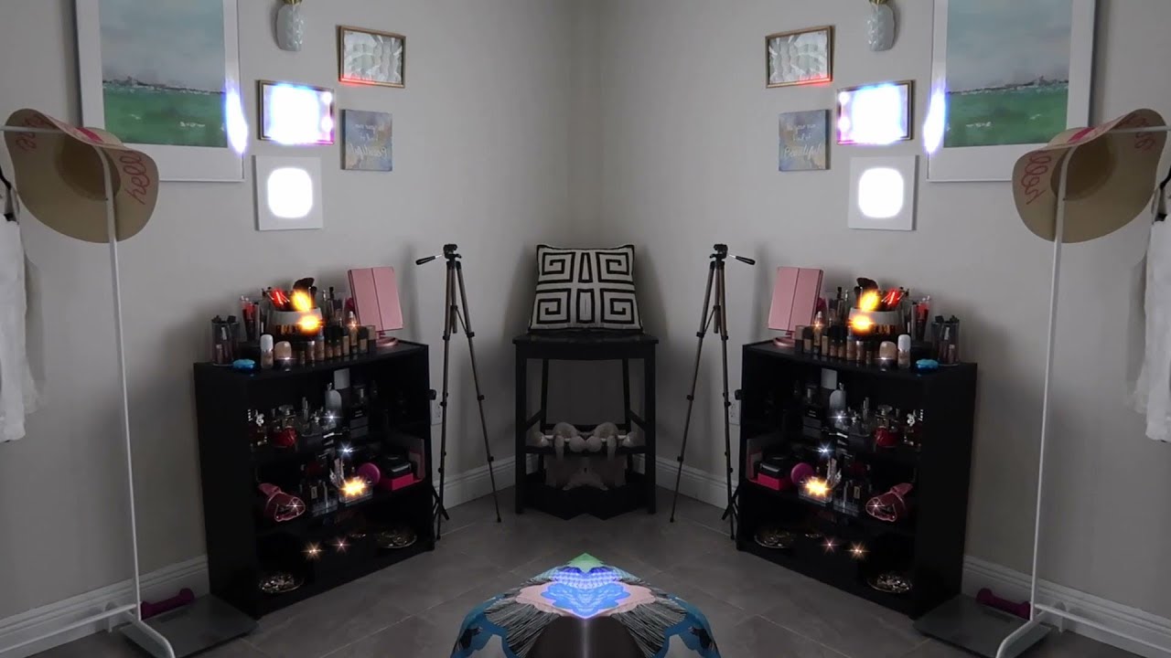 Budget Beauty Room Home Office | Decorating Small Spaces - YouTube