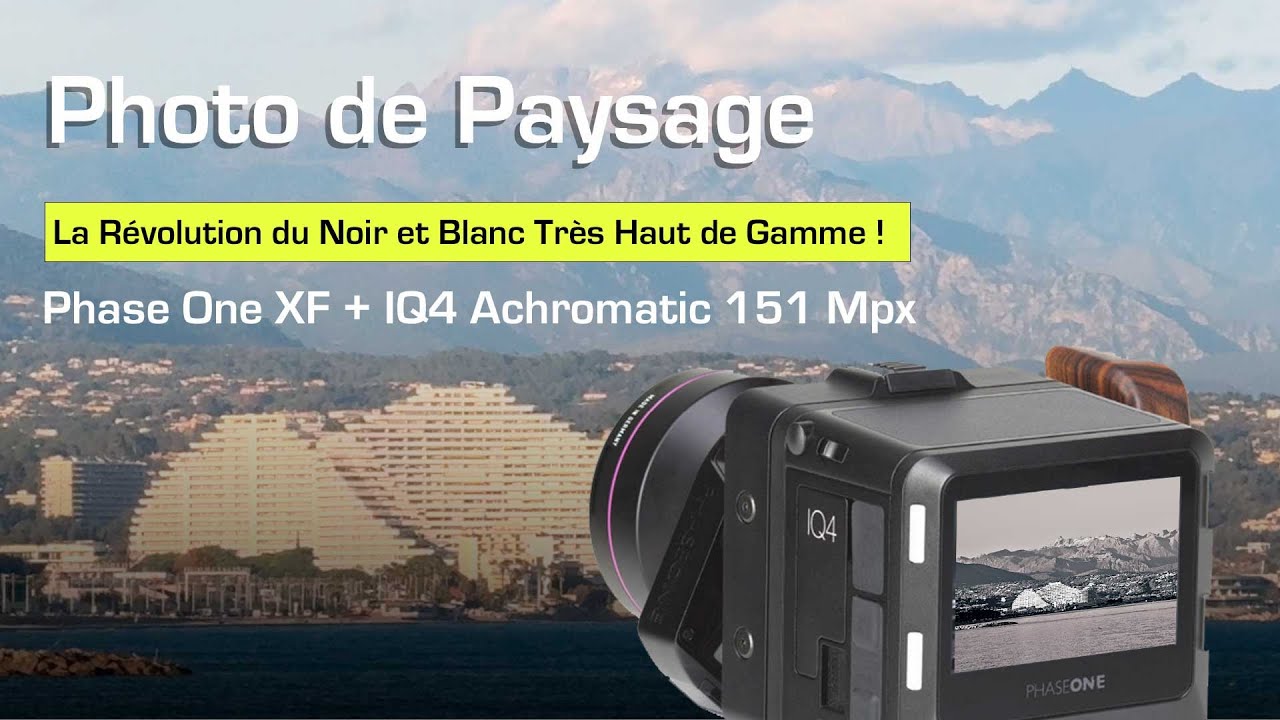 Phase One IQ4 Achromatic : 150 Mpx de Pureté Monochrome - YouTube