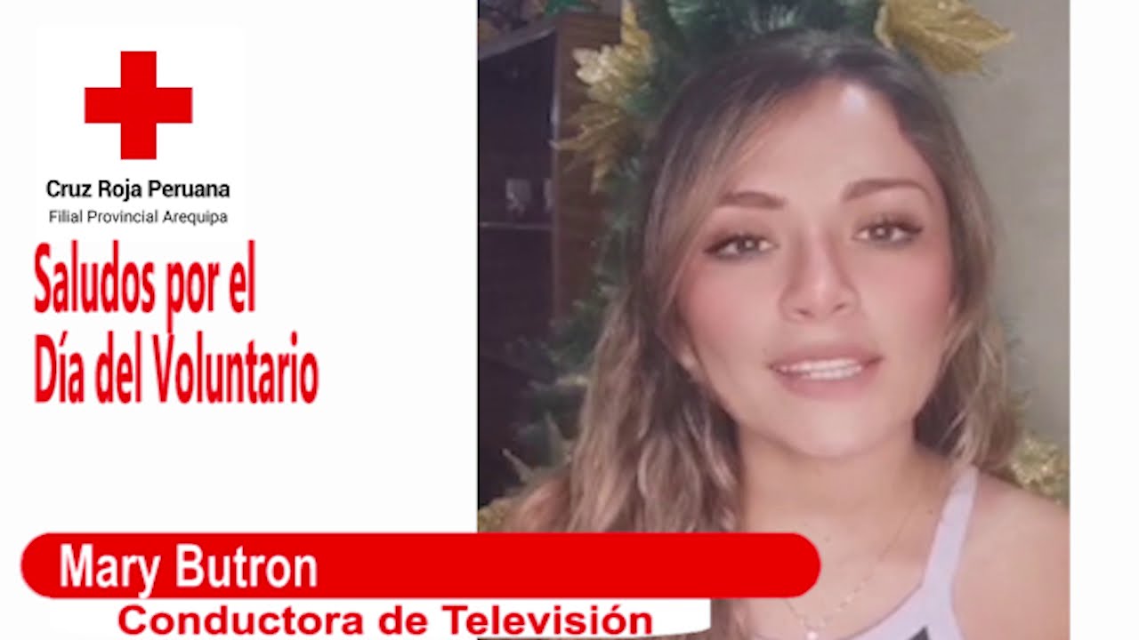 Mary Butrón saluda a Cruz Roja por el Día Internacional de los ...