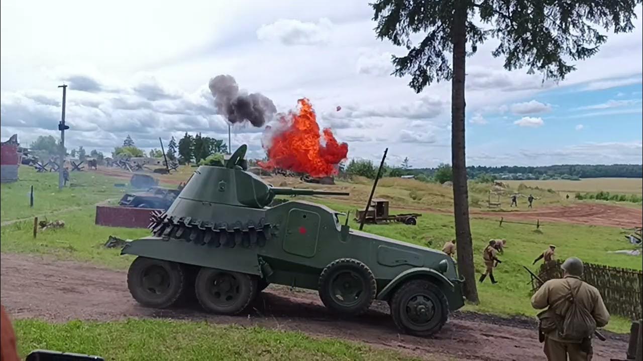 Линия Сталина (день независимости, реконструкция боев, выступление ...
