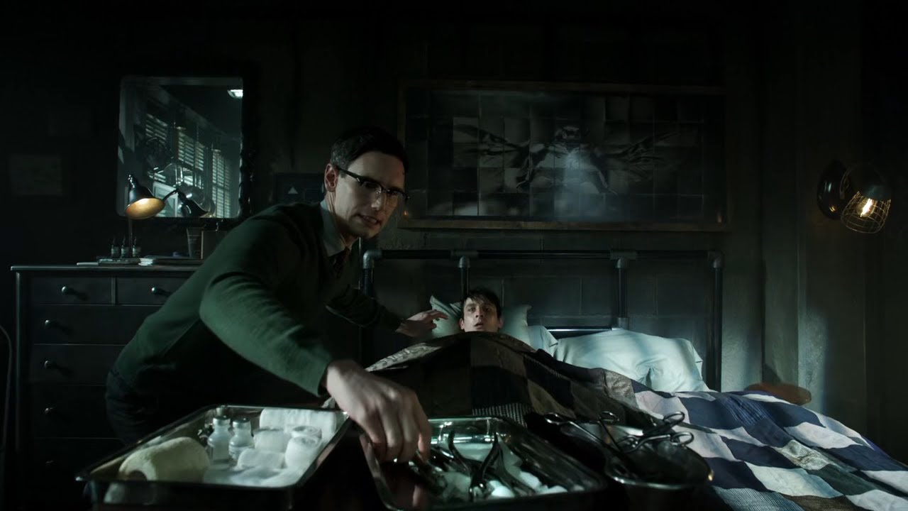 Riddler Nurses Penguin Back To Health (Gotham TV Series) - YouTube