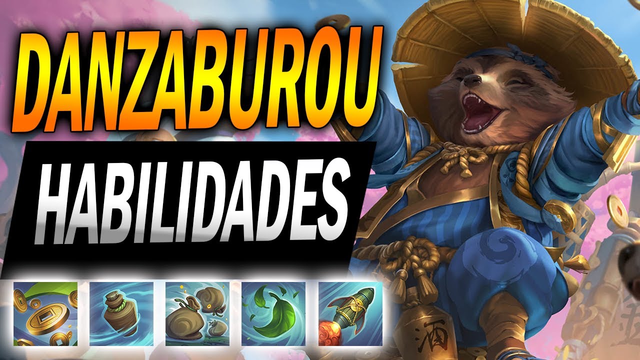 🚀 DANZABUROU 🦝 HABILIDADES INGAME | SMITE guide - YouTube