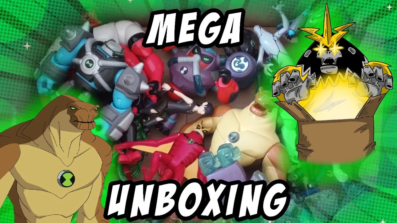 MEGA UNBOXING NOSTÁLGICO de BEN 10!!! @Giftplanetcg - YouTube