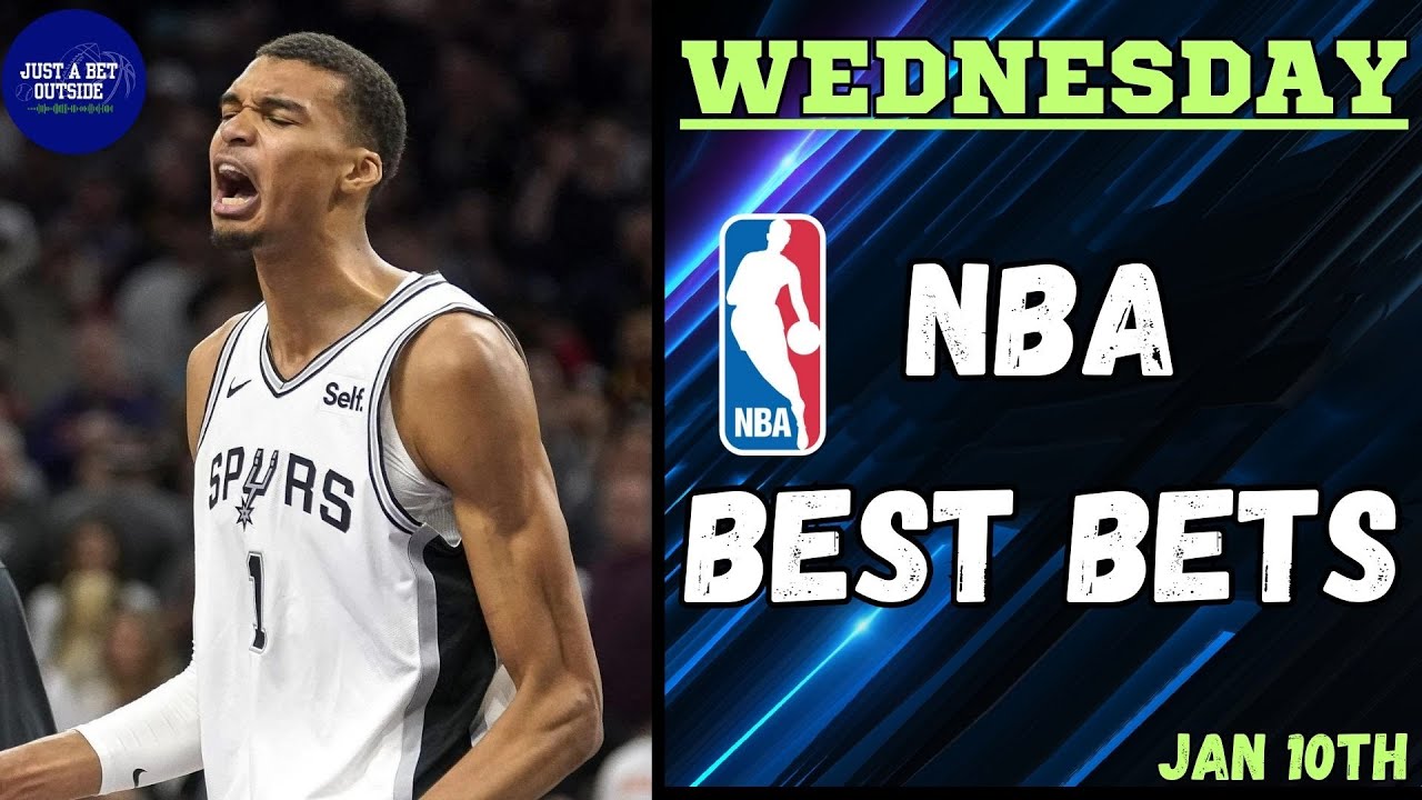 NBA Best Bets, Picks, & Predictions for Today, January 10th! - YouTube