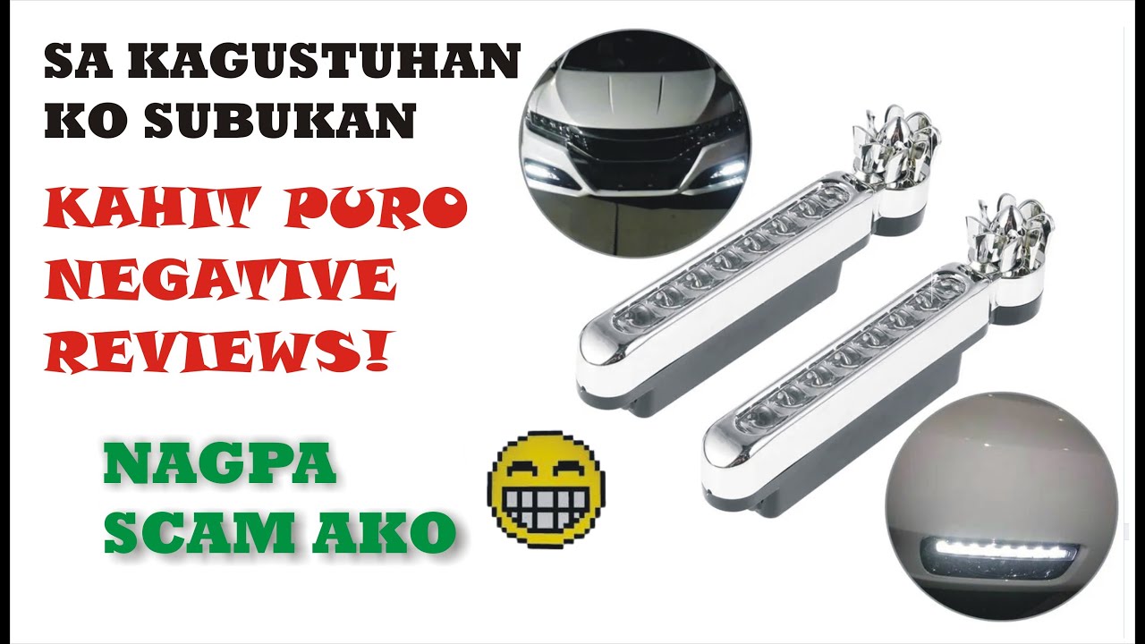 Wind power Car running LED lights Review and Test - YouTube