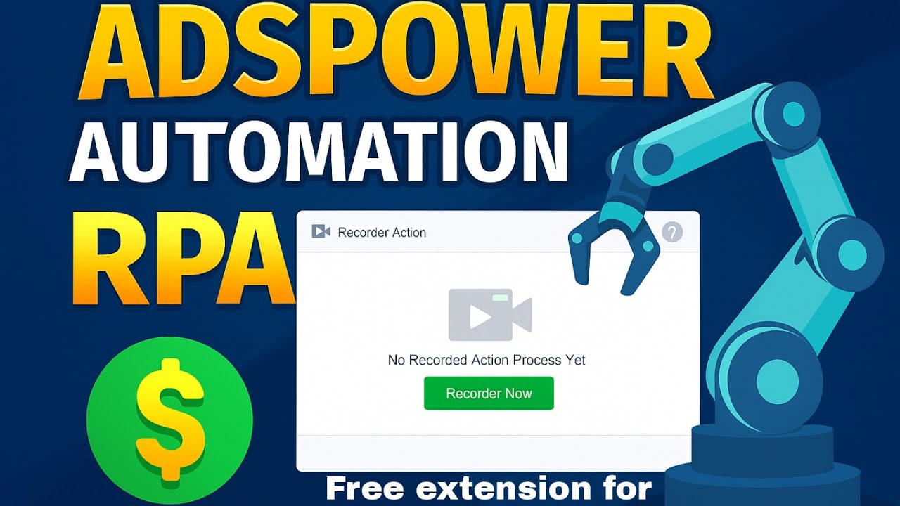 Automation RPA Extension Free For Adsense and Adx | Record Action ...
