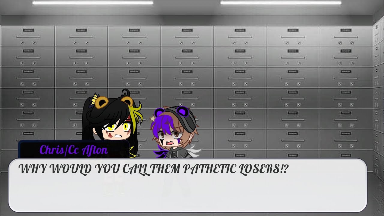 || Cc and Cassidy's Fight || FNAF/Afton Family || My AU || Chris/Cc ...