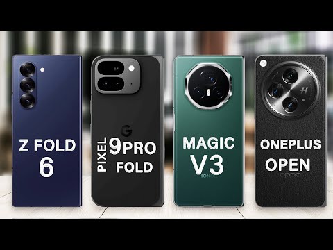 Pixel 9 Pro Fold Vs Samsung Z Fold 6 Vs Honor Magic V3 Vs OnePlus Open Specs Review