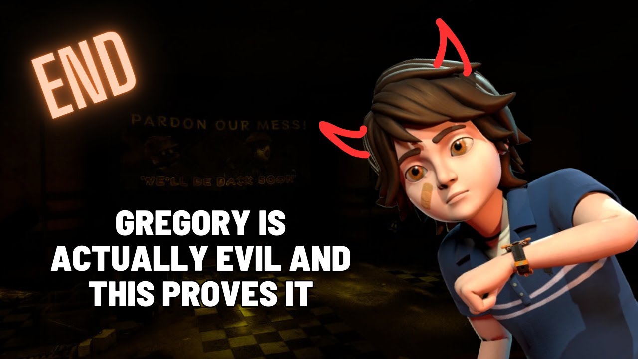 GREGORY IS ACTUALLY EVIL AND THIS PROVES IT! | FNAF Security Breach ...