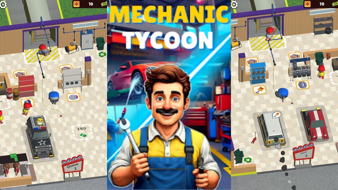Mechanic Tycoon : Fix My Car - Gameplay Mobile Game Walkthrough All ...