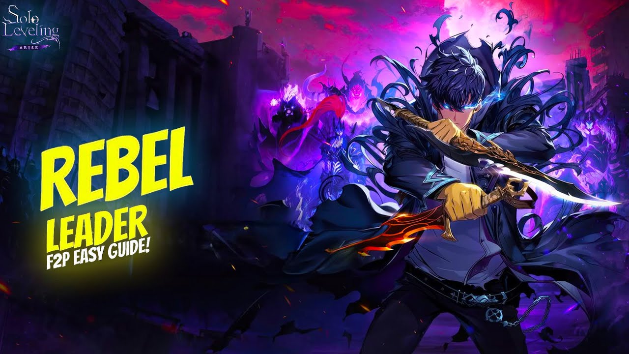 Monarch of Shadows: Rebel Leader [Solo Leveling: Arise] #sololeveling # ...