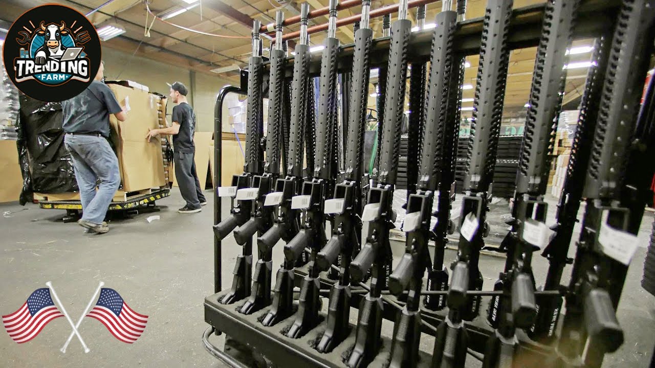 How Guns Are Made In Factory Gun Factory | Gun Manufacturing - YouTube