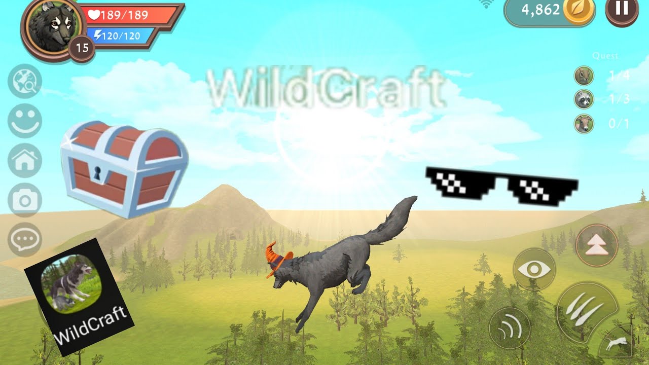 playing wild craft!! for the first time on my channel with my sister ...