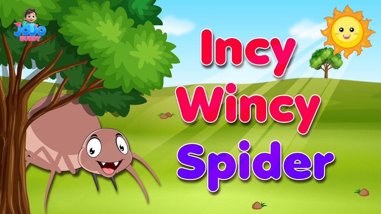 Incy Wincy Spider | Popular Nursery Rhyme & Song for Kids | Jojo Buddy ...