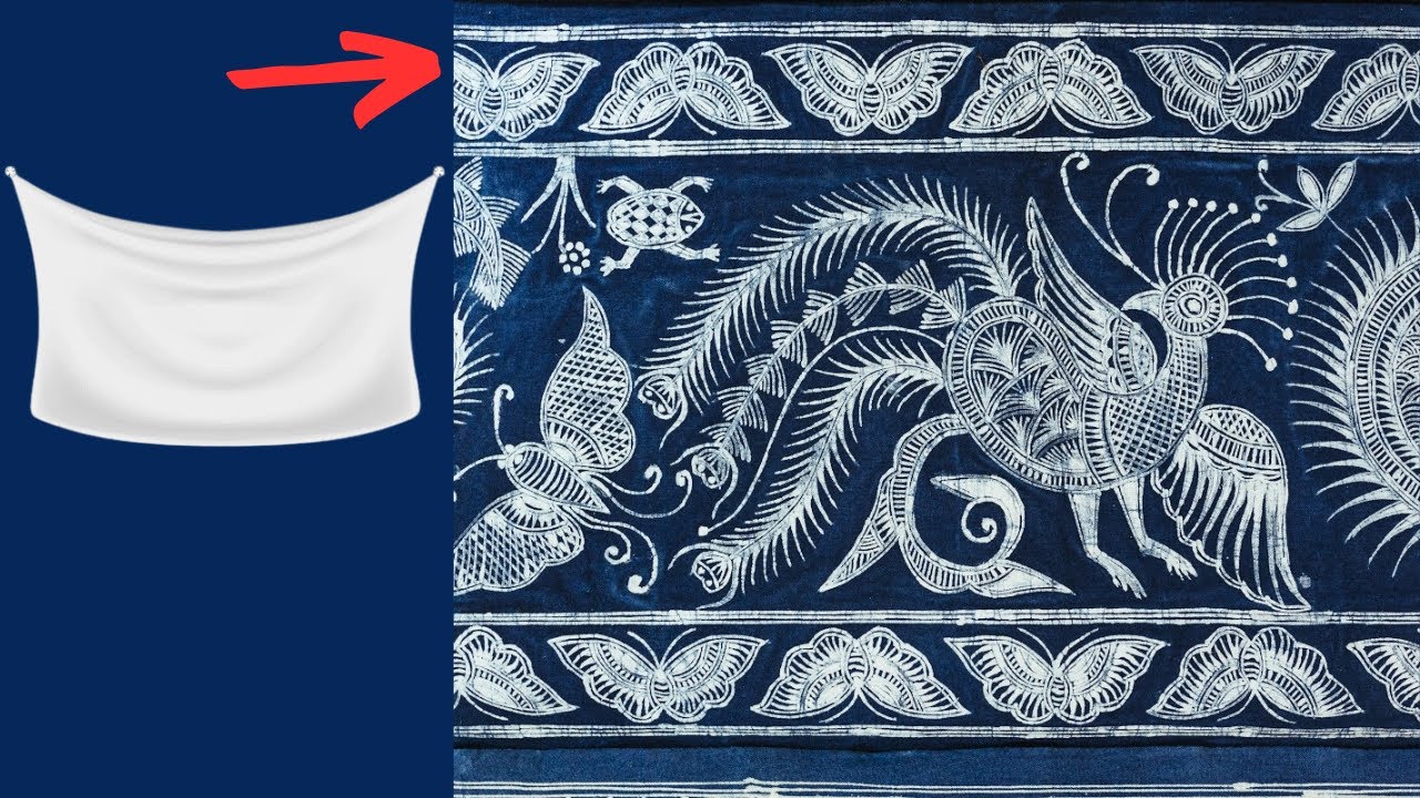 Chinese intangible cultural heritage wax printing| The ancient dyeing ...