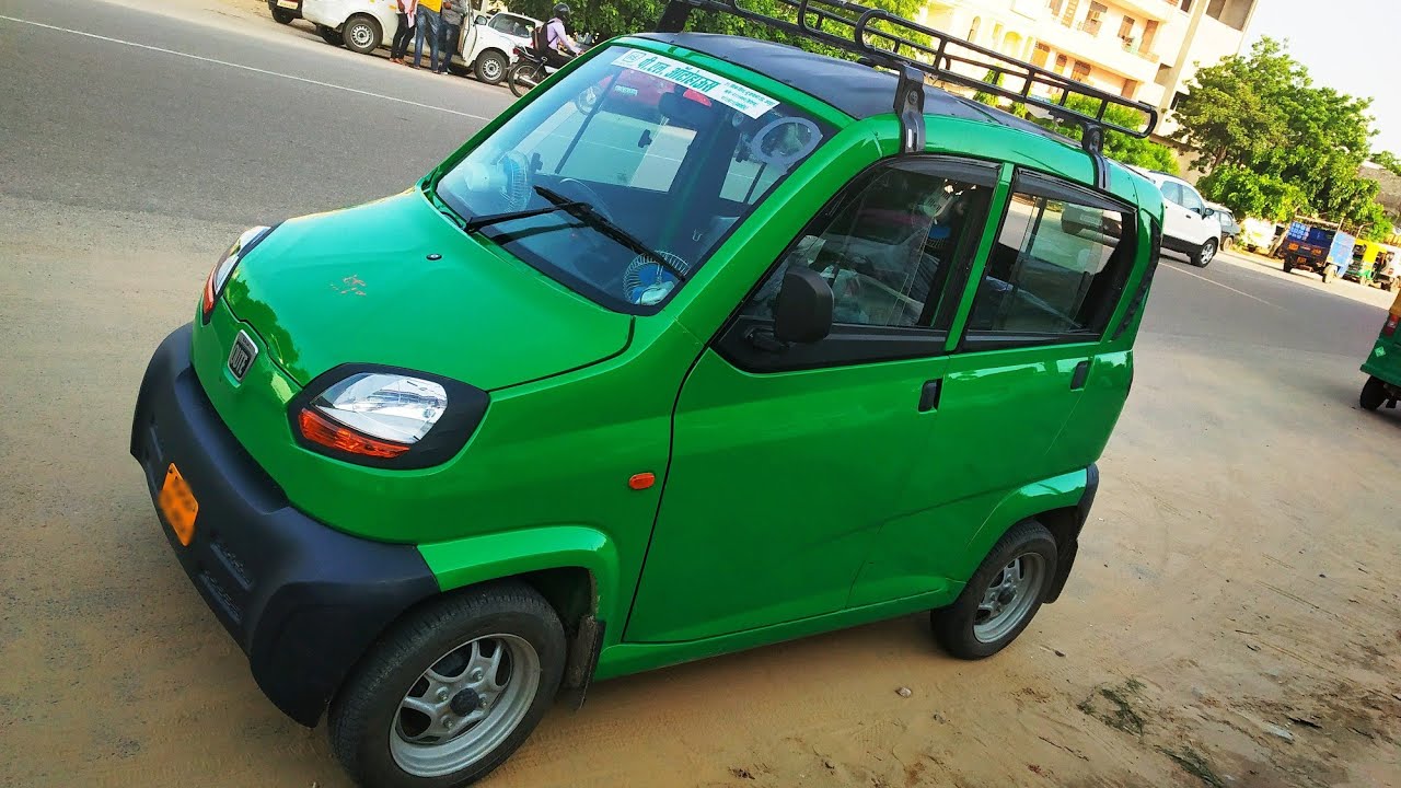 Bajaj QUTE.. cutest car in india.. - YouTube
