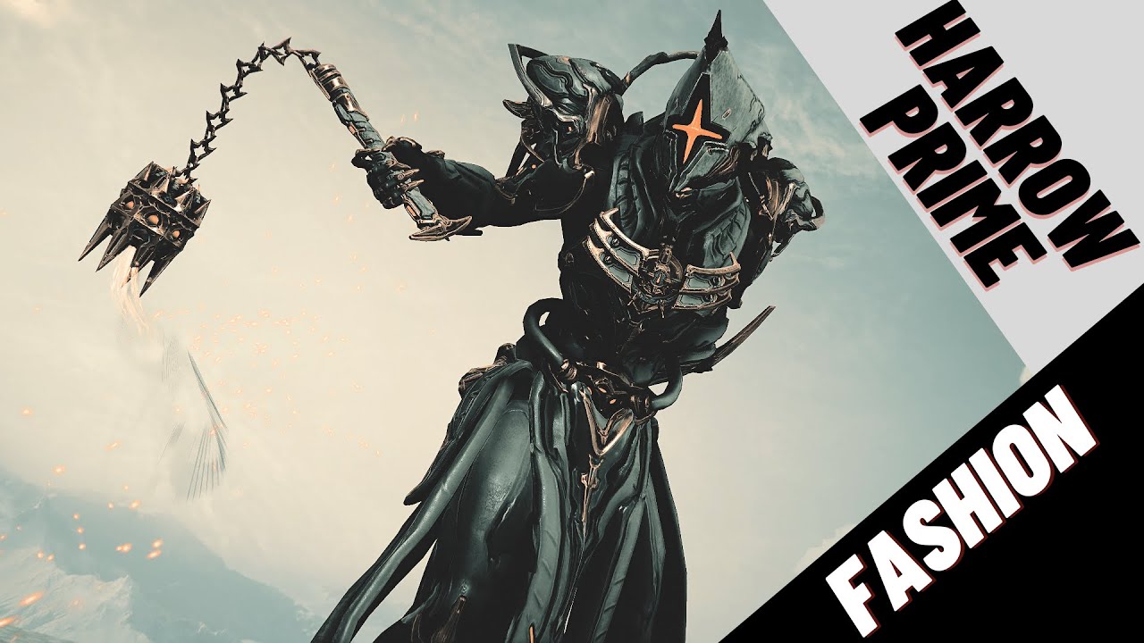 Warframe | Harrow Prime: Royal Chevalier | Fashion Frame - YouTube