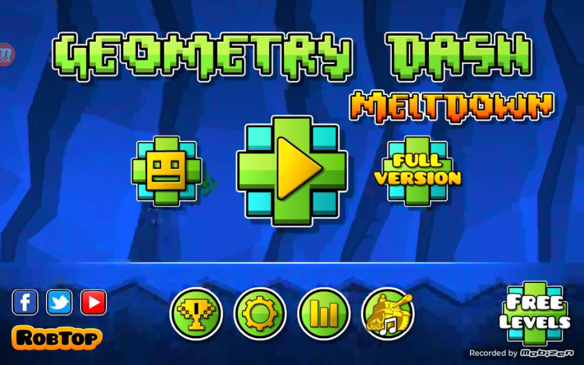 Geometry dash meltdown demo part 1 - YouTube