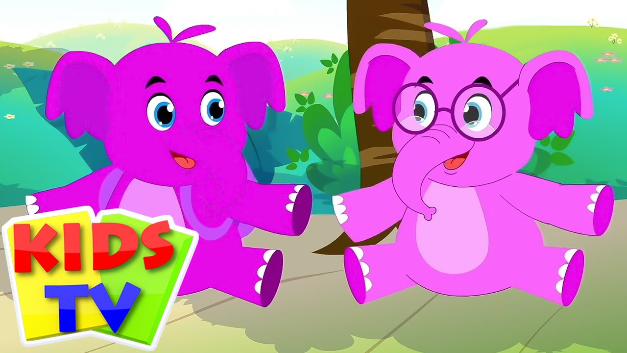 Ek Mota Hathi Elephant Cartoon Song, एक मोटा हाथी + Baby Toot Toot ...