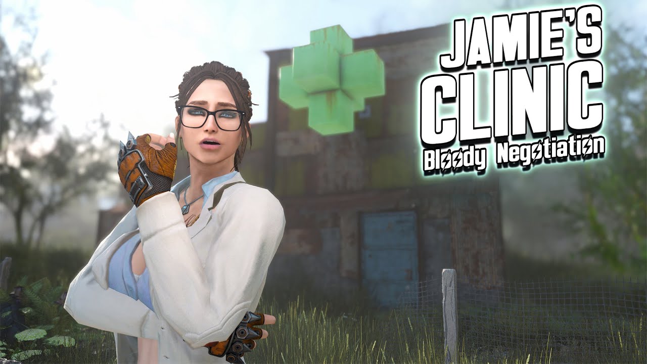 CRP: Reclamation 6.1 Modded Fallout 4 - Jamie's Clinic - Bloody Negotiation Quest Mod - YouTube