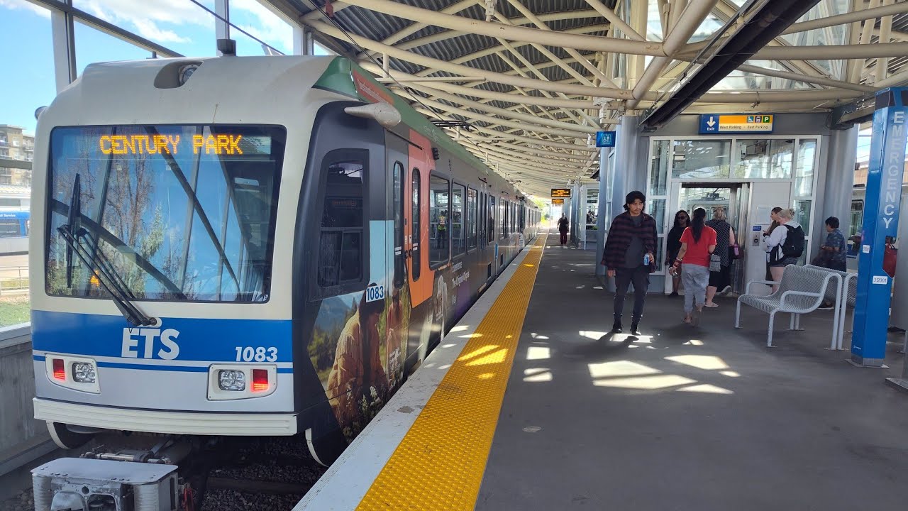 EDMONTON ETS: Clareview LRT Station (full station tour) - YouTube