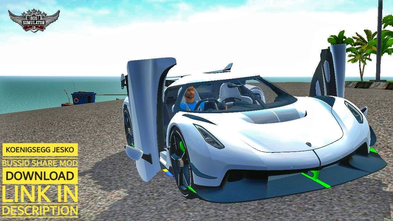 Bussid _ Koenigsegg jesko _ bus simulator Indonesia _bussid New mod ...
