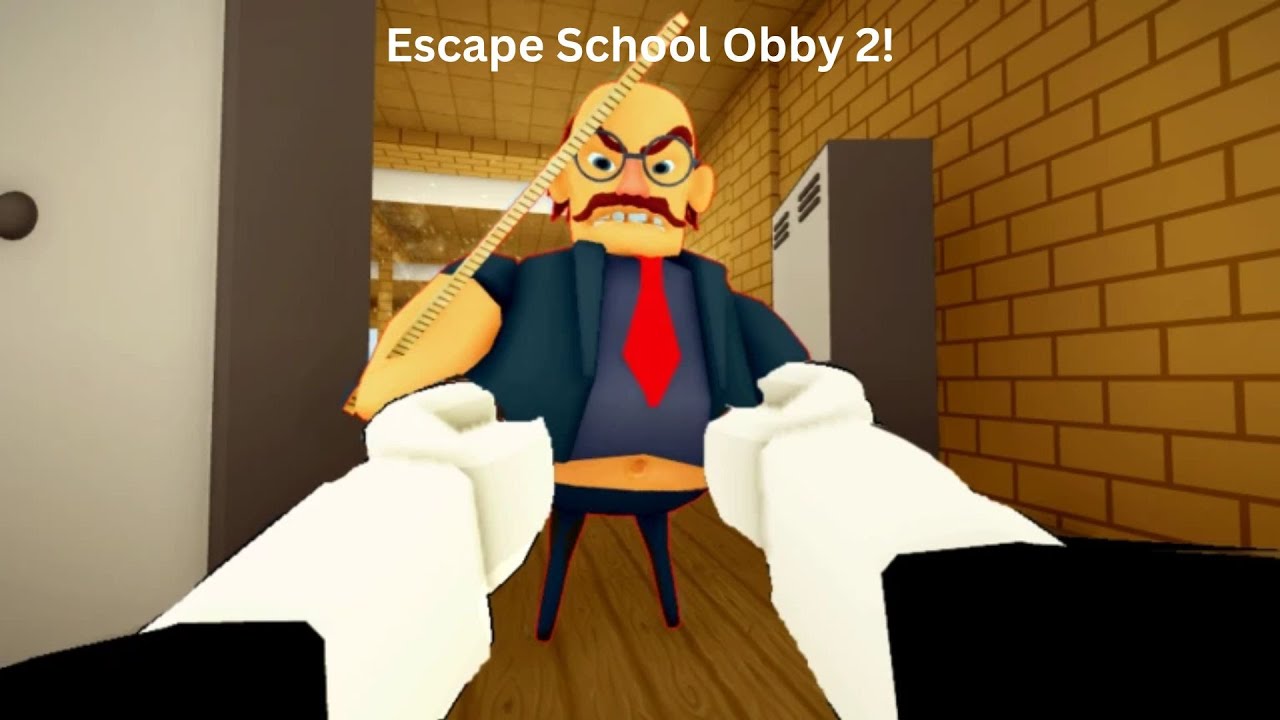 Roblox Escape School Obby 2! - YouTube