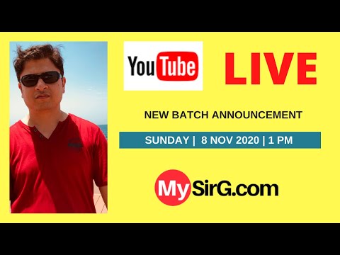 Sunday LIVE | 8 Nov 2020 | 1 PM | MySirG.com