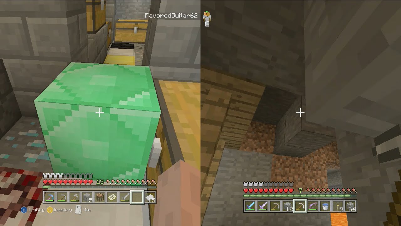 Minecraft Xbox 360 Block Challenge...30 : Emerald-rich and diamond-rich ...