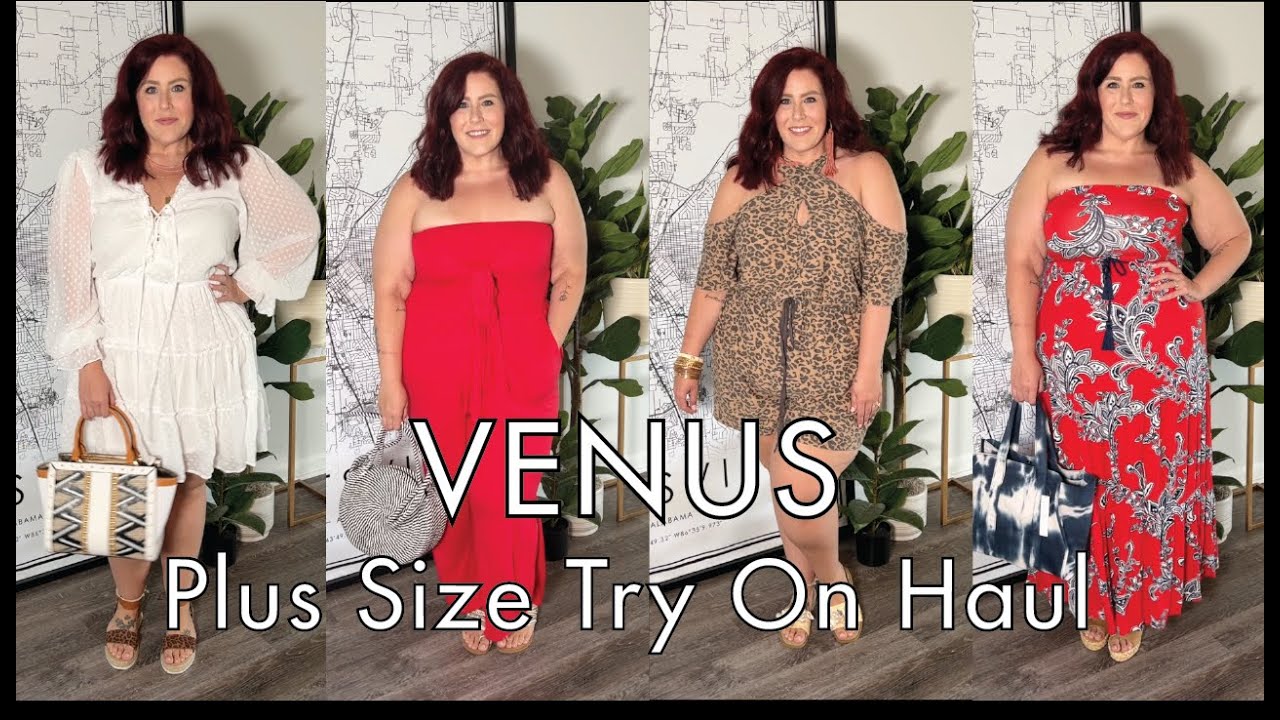 Venus- Summer Must Haves- Plus Size Try on Haul | Curves, Curls and ...