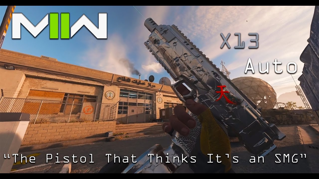 X13 Auto "The Pistol That Thinks It's An SMG" 4K - YouTube