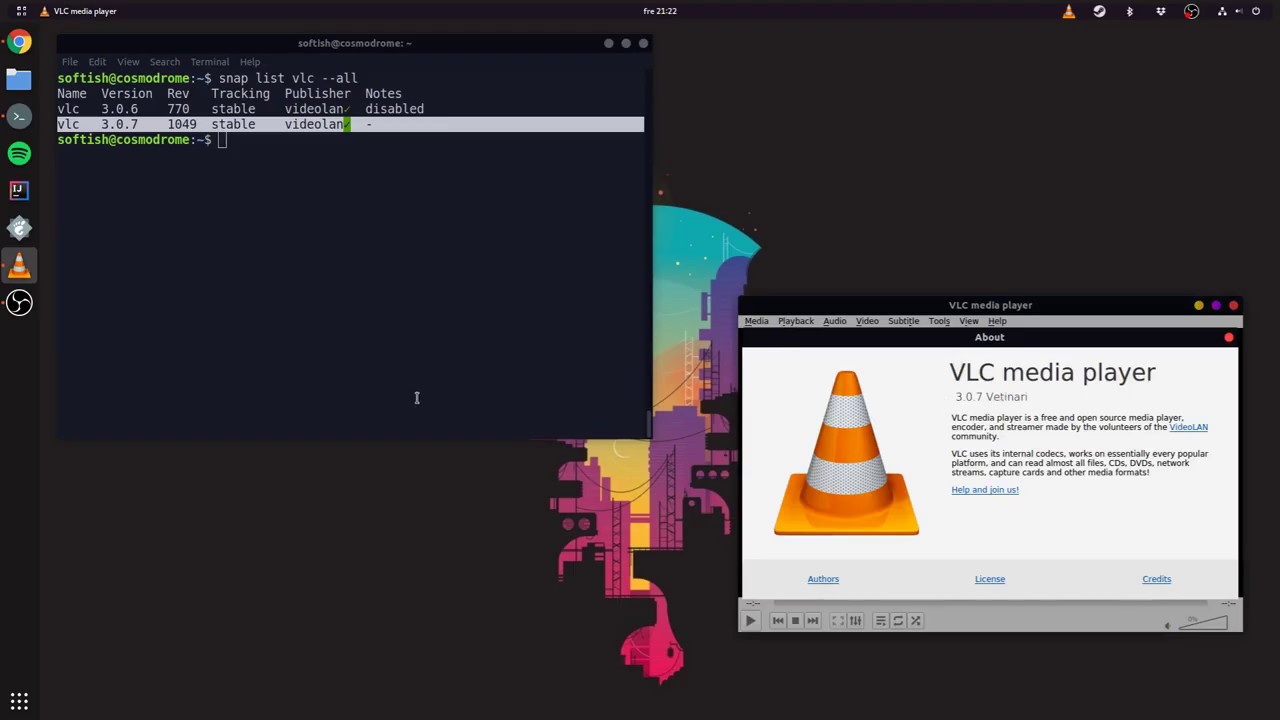 Ubuntu revert snap to previous version and back - YouTube