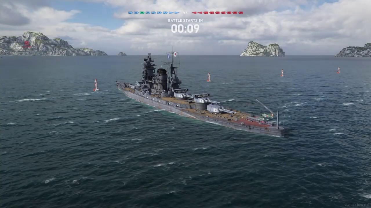 Amagi Carnage (204k Damage) World of Warships: Legends - YouTube