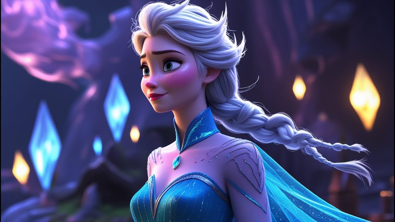 Elsa and the Island of Shifting Lights - YouTube